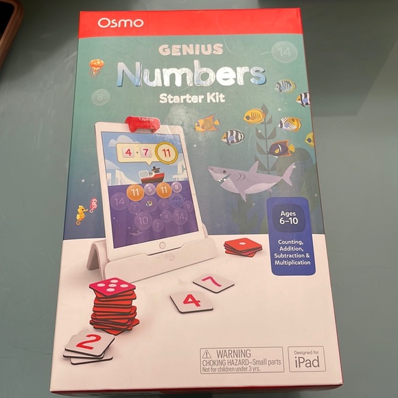 Osmo | Toys | Osmo Genius Numbers Starter Kit Ages 6 Count Add ...